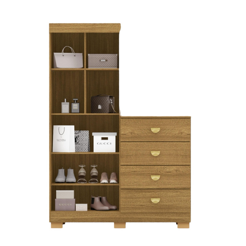 ROPERO C/COMODA CRISTAL