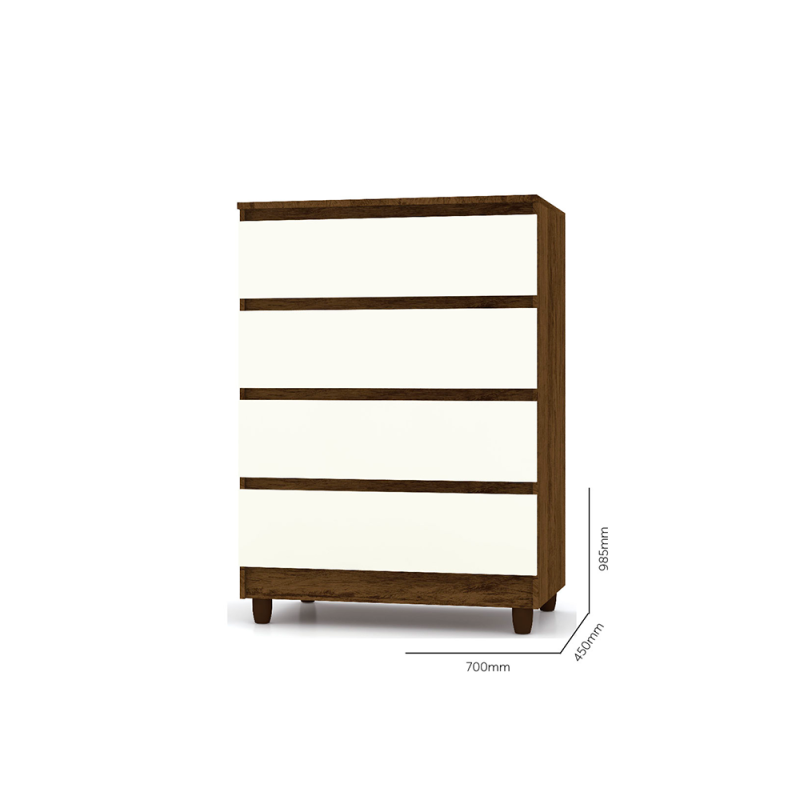 COMODA RIO 4 CAJONES